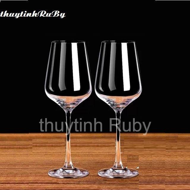 Set of 6 450ml crystal champagne wine glasses - red wine glasses | Shopee Malaysia