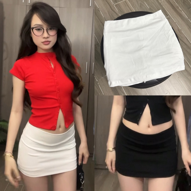 Joly DEROSE MINISKIRT - 4-Way Stretch Short Skirt (2 SIZES) | Shopee Malaysia