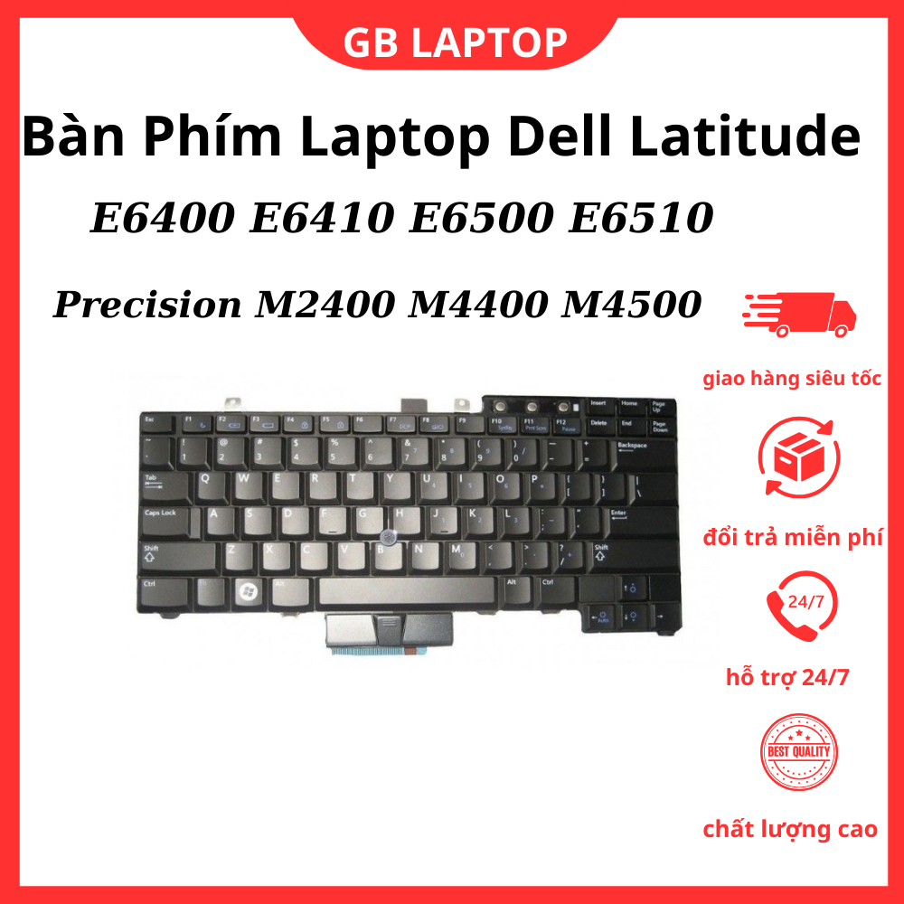 Dell Latitude E6400 E6410 E6500 E6510 Laptop Keyboard, Precision M2400 M4400 M4500 | Shopee Malaysia