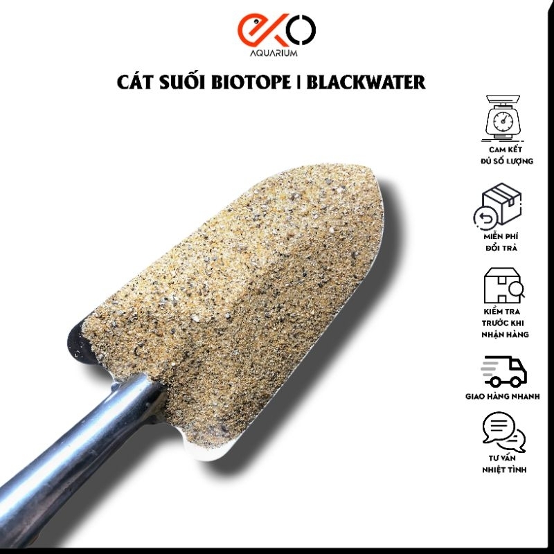 Eko Brand Stream Sand | Biotope Foundation, Blackwater, Aquatic, Semi ...