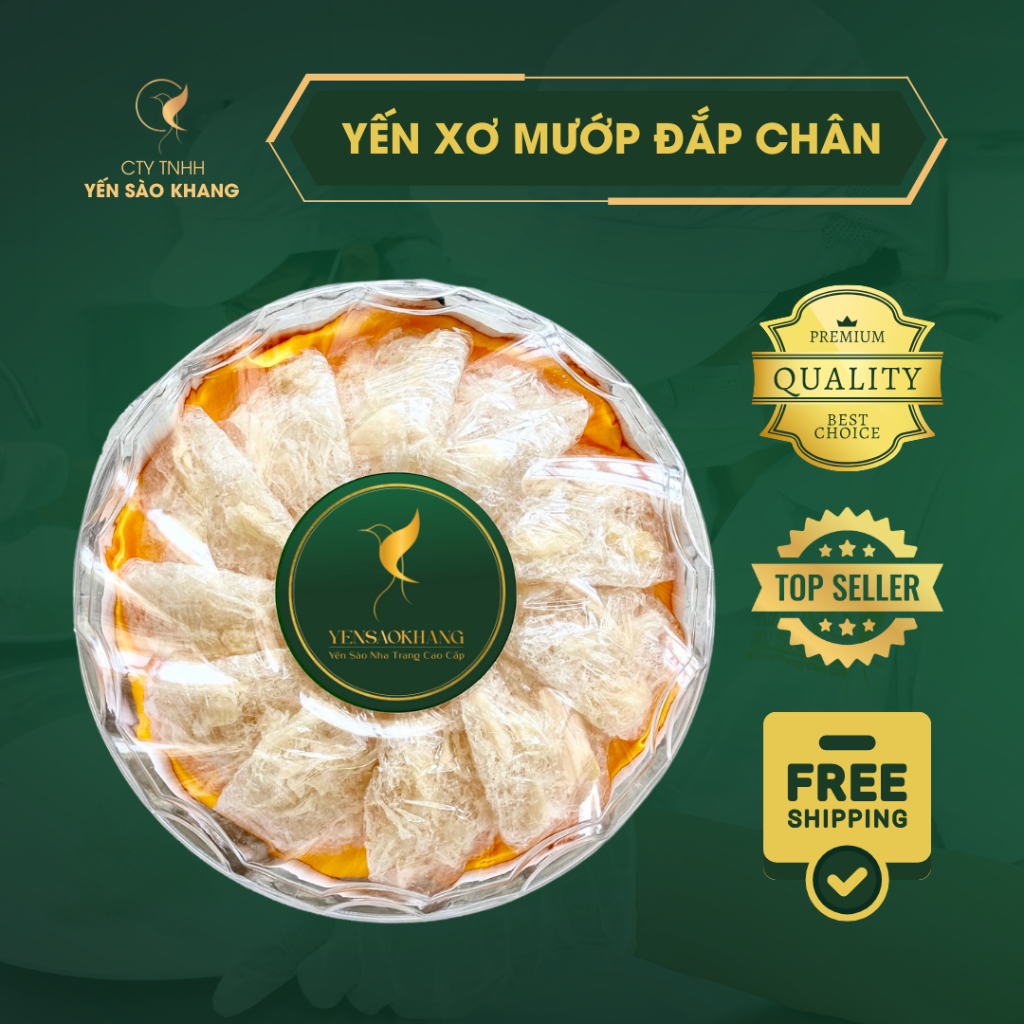 Loofah bird's nest for feet Nha Trang Khanh Hoa bird's nest KHANG bird ...