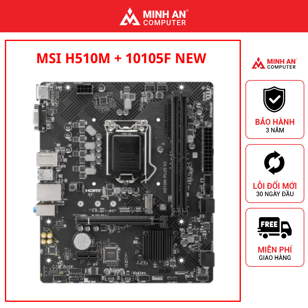 Combo H510/i3 10105F Tray + Air Dissipation | Shopee Malaysia