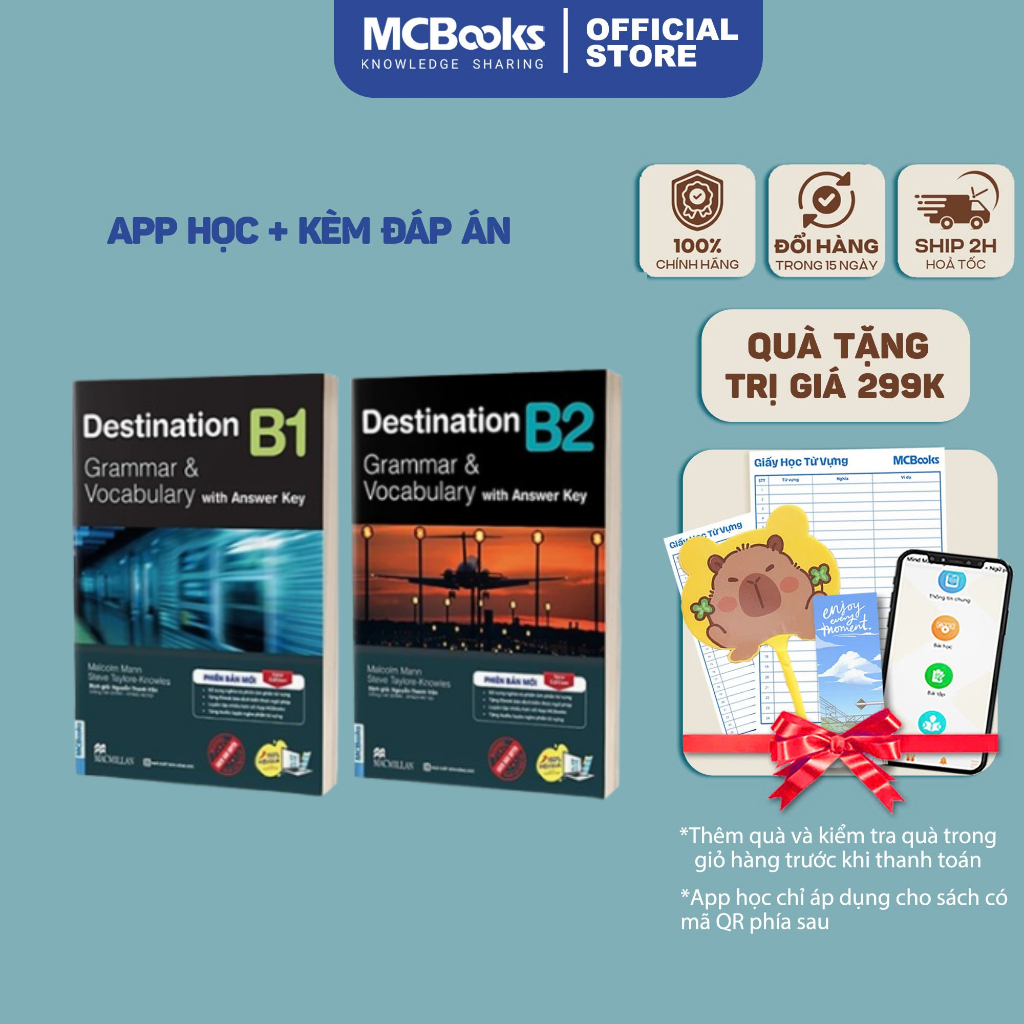 Destination B1 & B2 Grammar and Vocabulary Book with Odd Exercises and ...