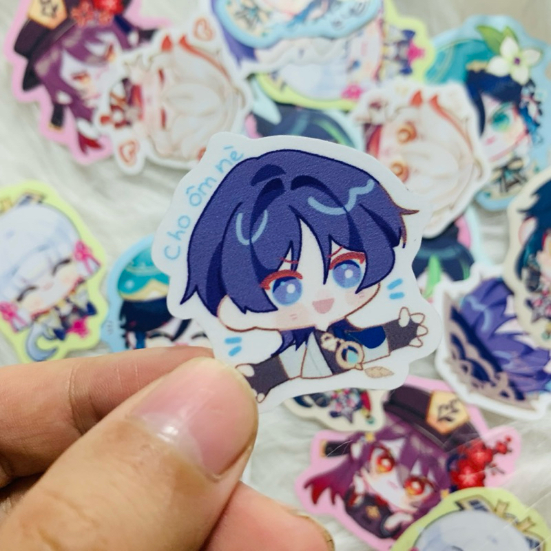 Sticker Scaramouche & Kazuha (Genshin Impact) | Shopee Malaysia