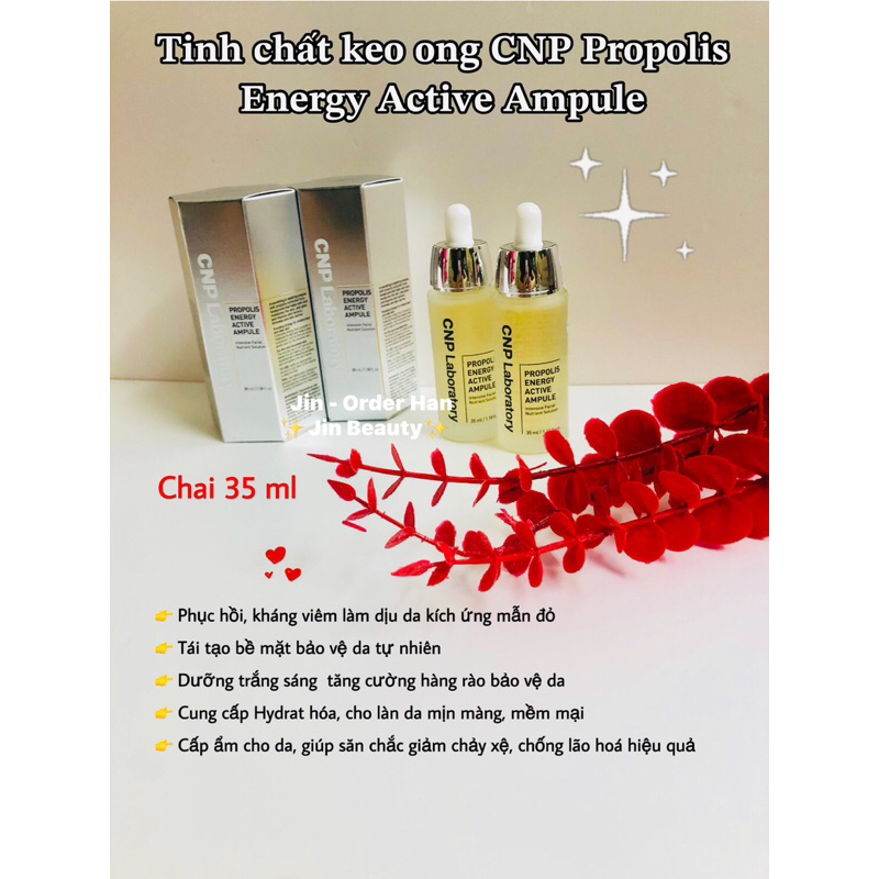 Cnp Laboratory Propolis Energy Ampule Skin Regenerating and Restoring ...