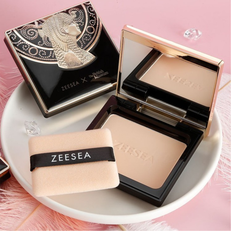 (ZEESEA)ZEESEA Waterproof Pressed Powder Classic Egyptian Queen style 8g | Shopee Malaysia