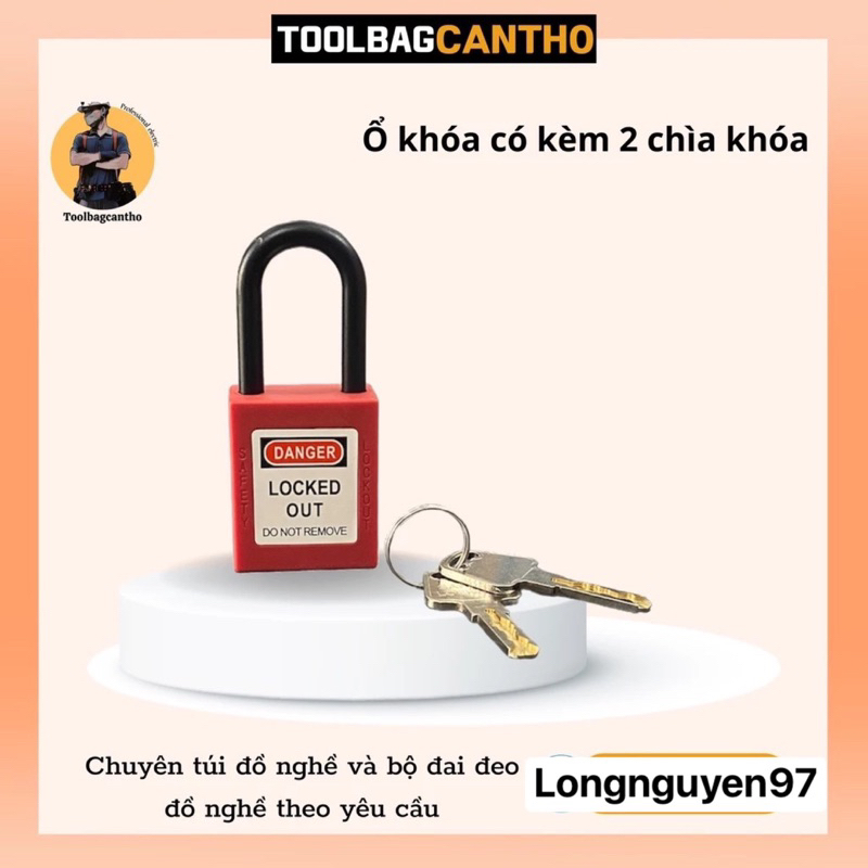 Plastic Loto lock for electric circuit breaker with 2 keys | Shopee ...