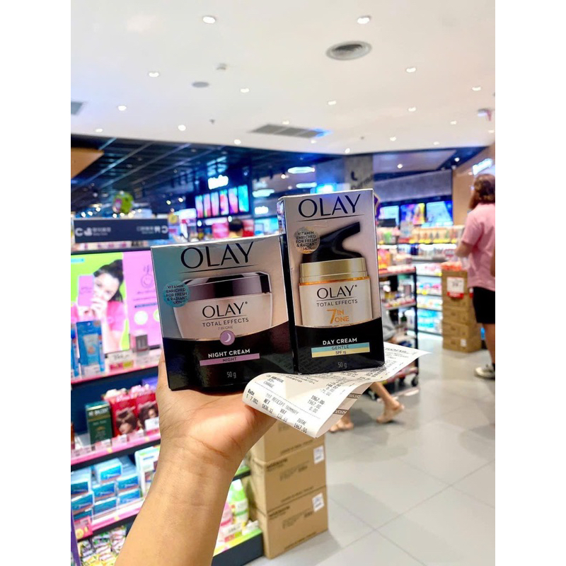 [Domestic Thailand] Olay Cream Thai version 7in1 Day and Night | Shopee ...