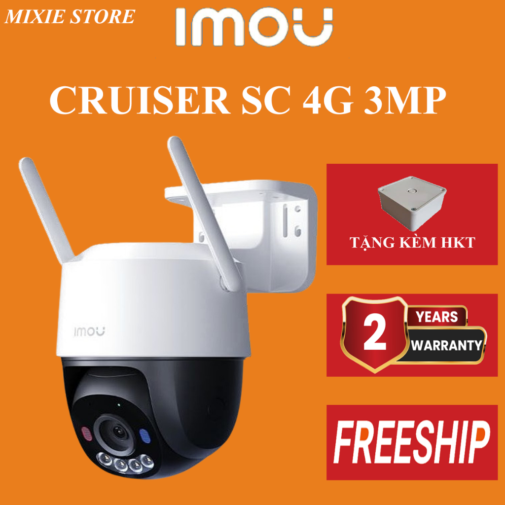 Imou Cruiser SC 4G 3MP - Cruiser SC 4G 5MP | Camera supports 4G sim ...