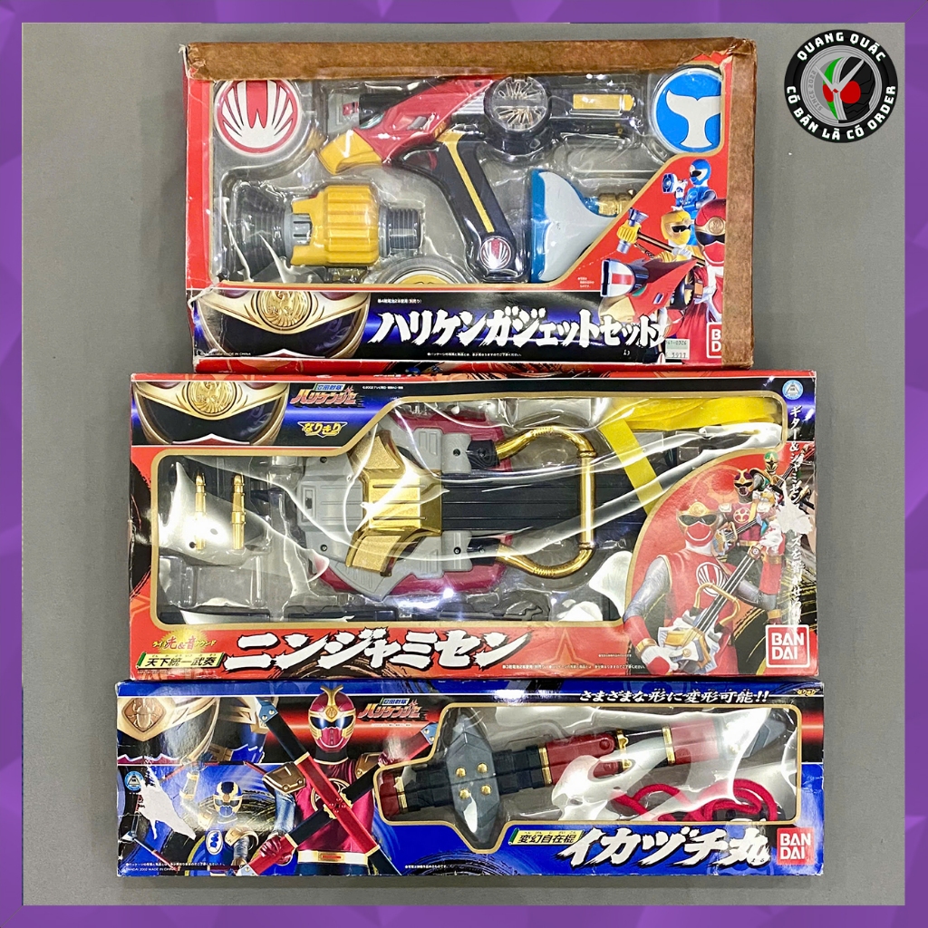 Genuine toy model DX Hurricanger Superhero Hurricane - Ninpuu Sentai ...