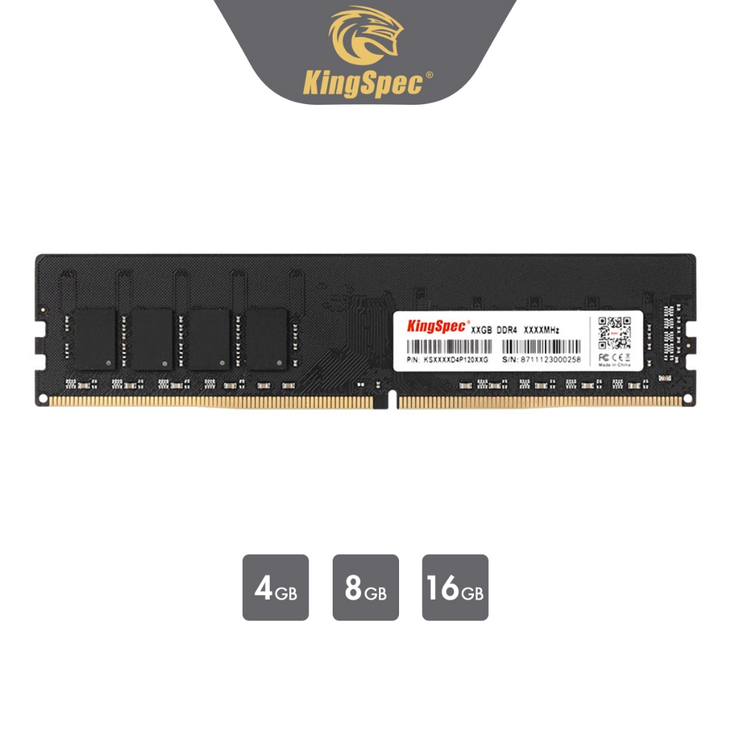 Kingspec DDR4 PC RAM Memory for Desktop [D4P - Series] - Genuine ...
