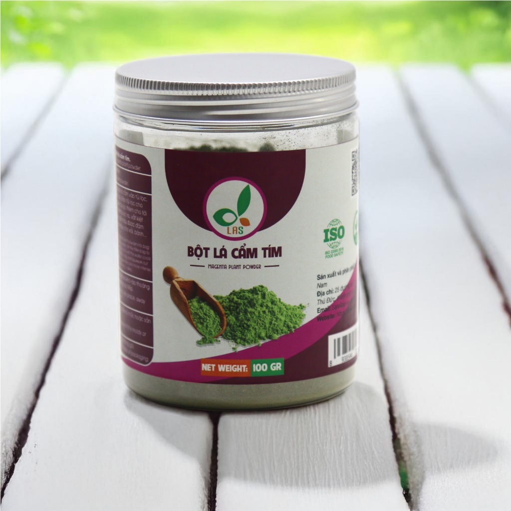 Purple leaf powder for cooking sticky rice - 100gr jar | Las Vietnam ...