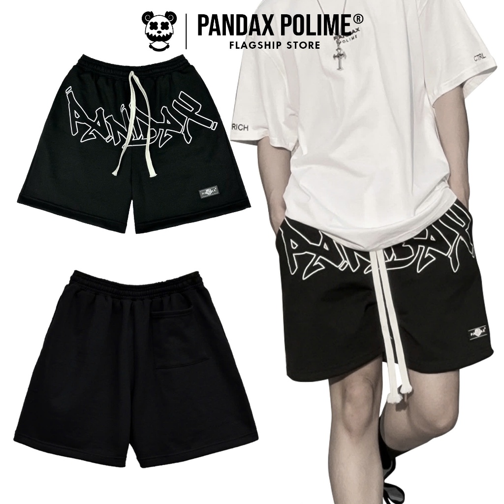 Men's felt shorts big size local brand Pandax signature high quality ...