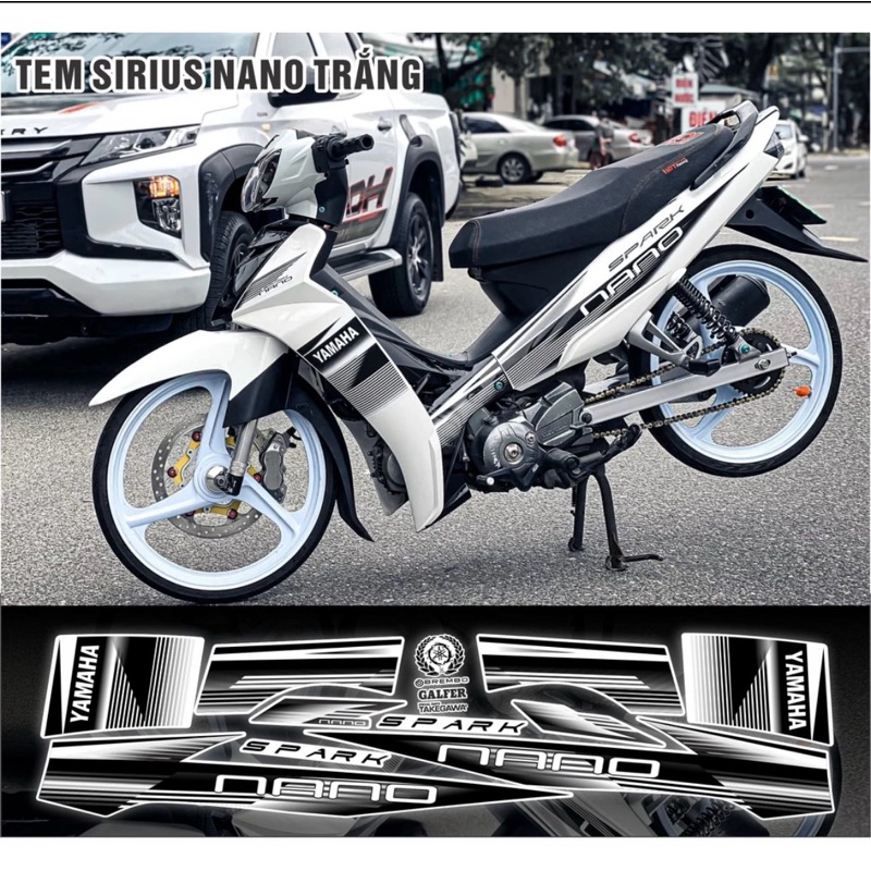 Car sticker, super beautiful 3-layer waterproof black and white sirius ...