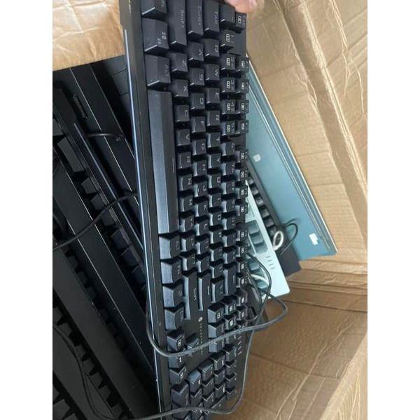 [Old Stock] Thunderobot KG3104 RGB Mechanical Keyboard 104-key Wired USB Gaming Keyboard Red ...