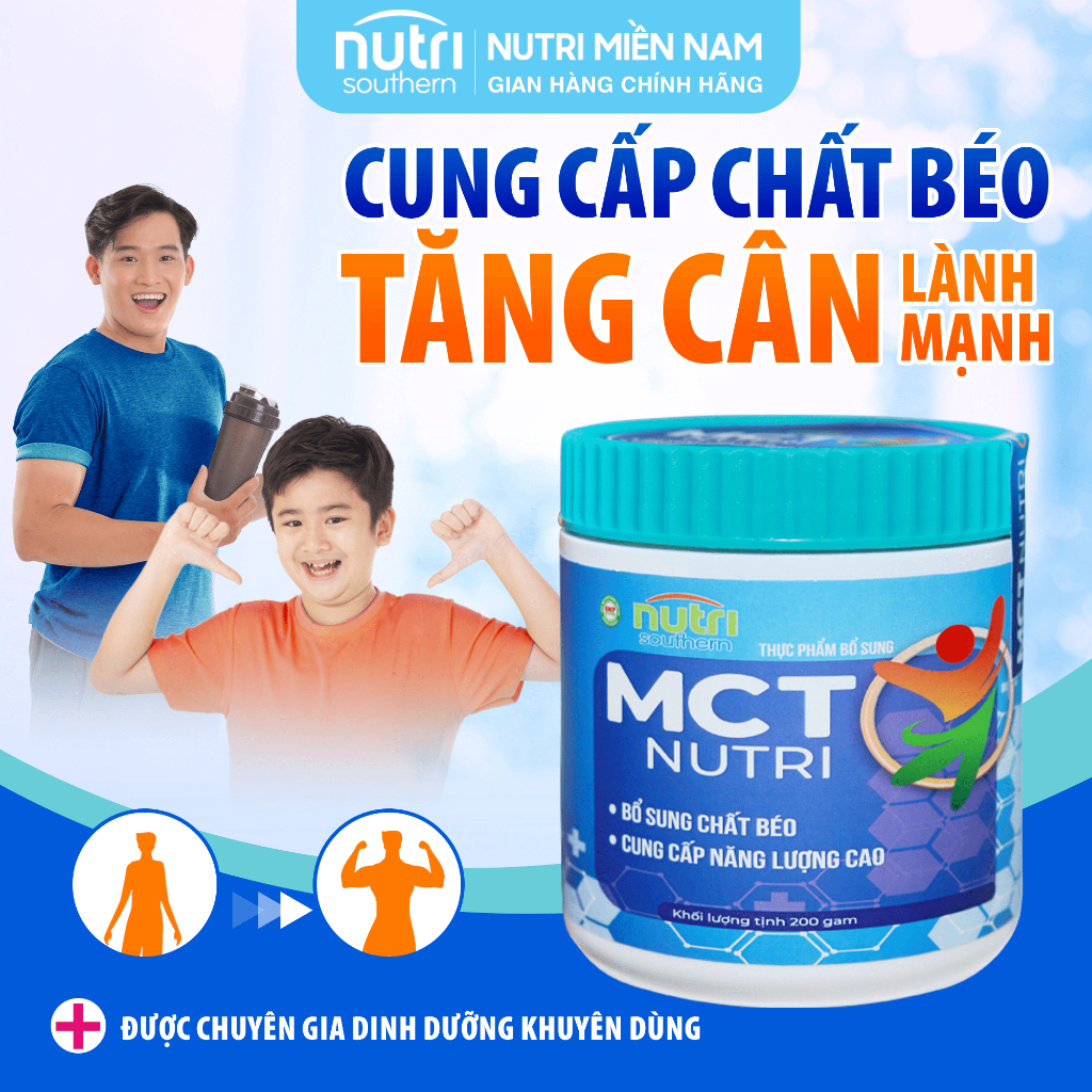 Healthy Fat MCT NUTRI for People with Poor Fat Absorption, Underweight People and People Who ...