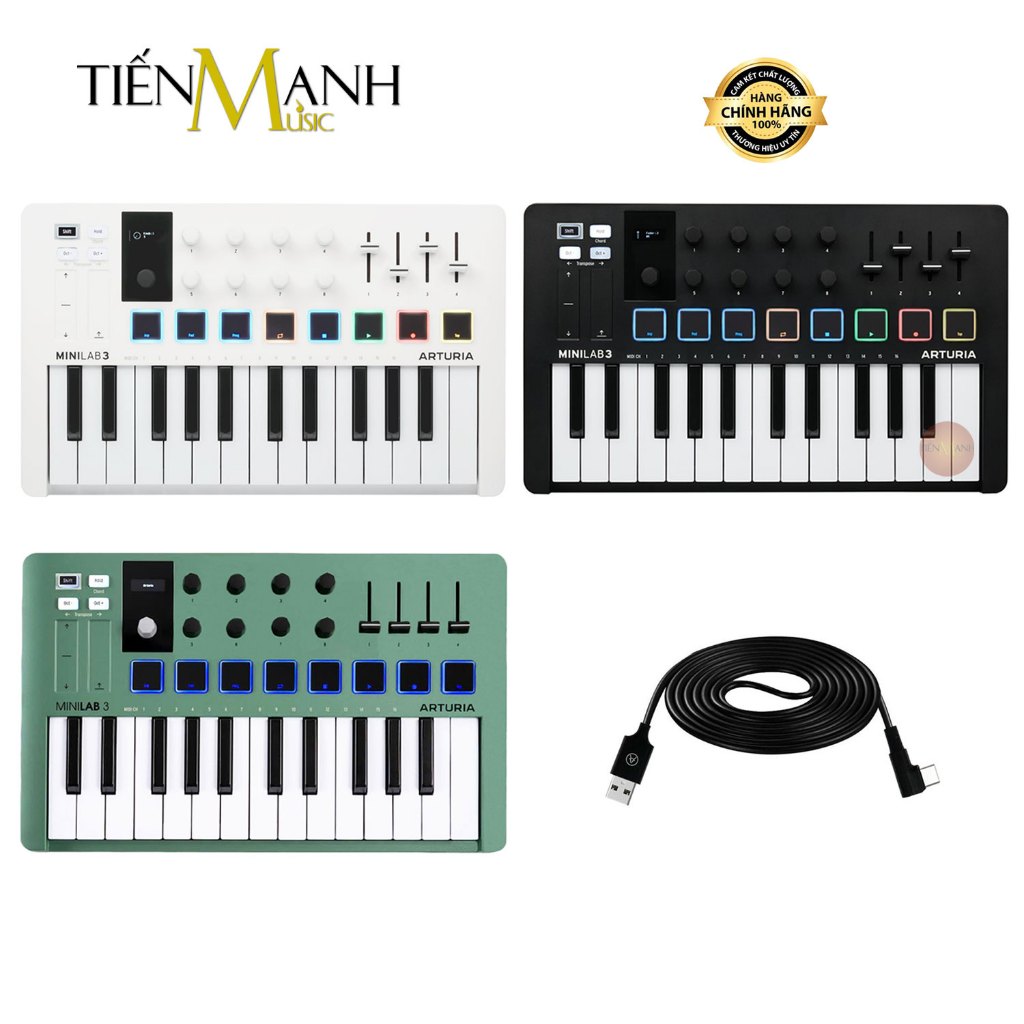 [Genuine] Arturia MiniLab 3 MK3 - Midi Keyboard Controller MKIII ...