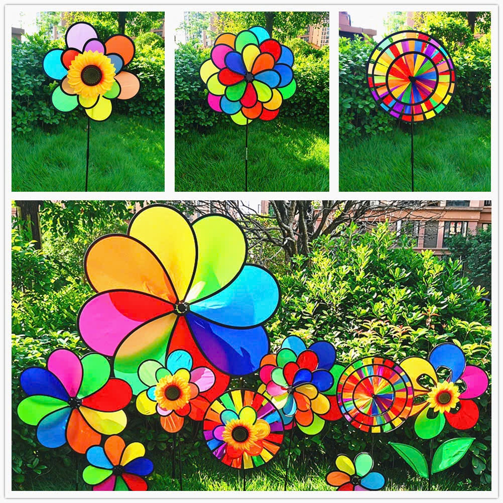 [Si Warehouse] Pinwheels Decorating milk tea carts, coffee carts, parks ...