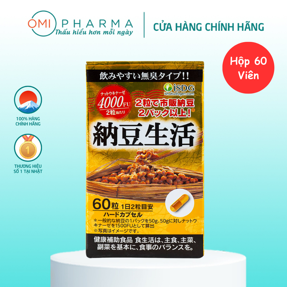 Isdg NATTOKINASE 4000 FU - Prevents stroke, helps dissolve blood clots ...