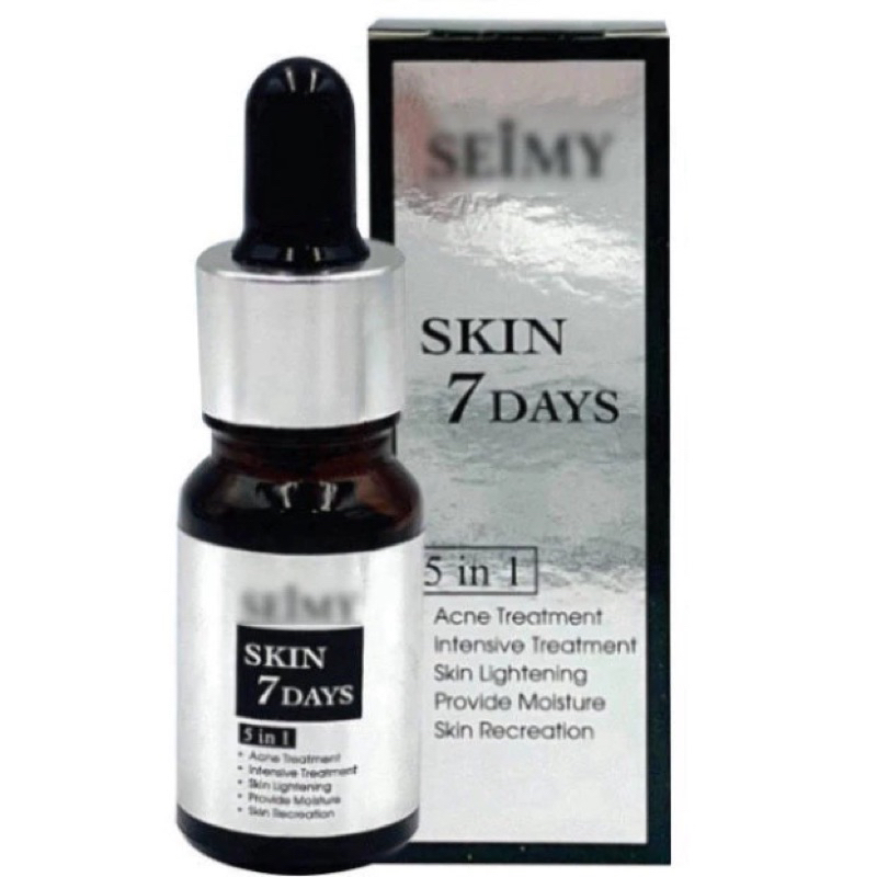 Seimy Skin 7 Days Serum to help reduce acne and dark spots | Shopee ...