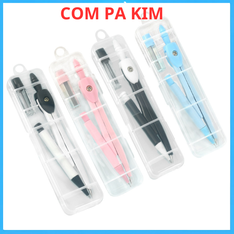 Metal lead student compass for technical drawing, specialized compass ...