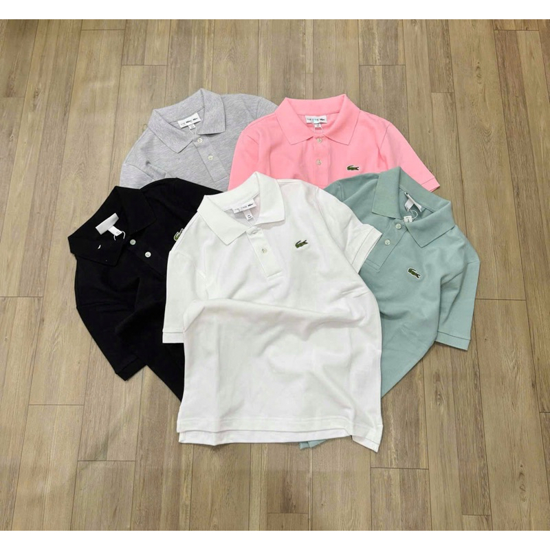 Polo women's T-shirt embroidered with LCS logo, made of thick, high ...
