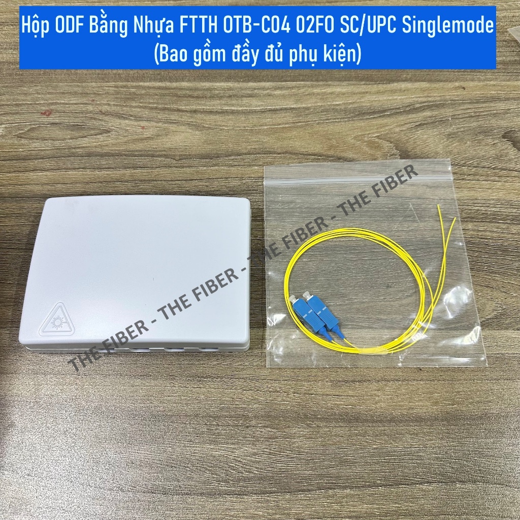 Ftth plastic ODF box OTB-C04 02FO/04FO SC/UPC (Full accessories ...