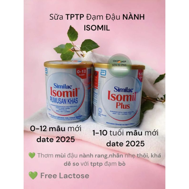 [New Model] SIMILAC ISOMIL AND ISOMIL PLUS FORMULA MILK 400G | Shopee Malaysia