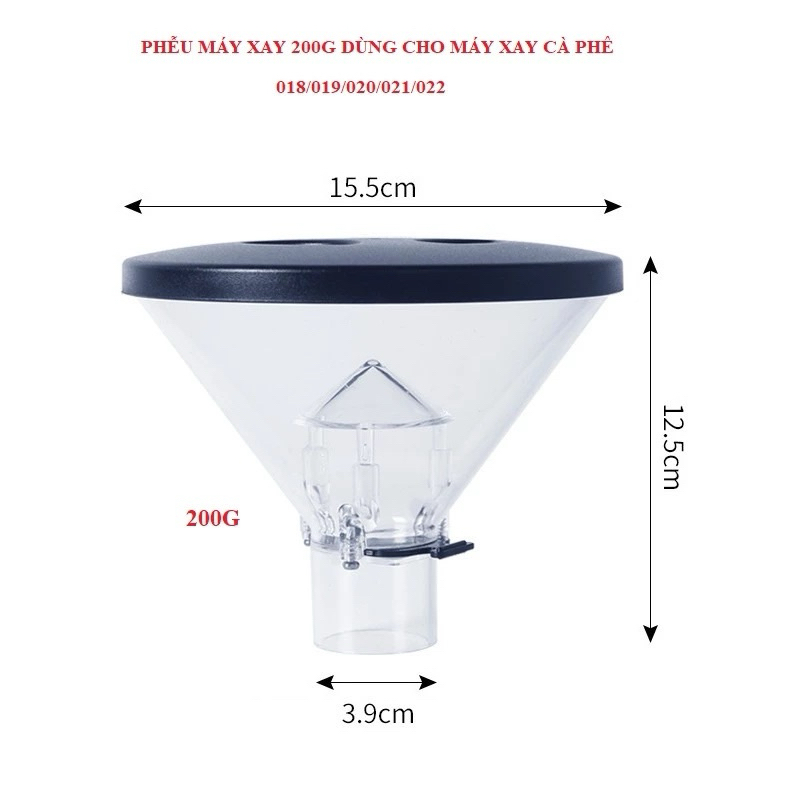 [ Hcm ] Coffee grinder funnel 018-019-020-021-022 | Shopee Malaysia