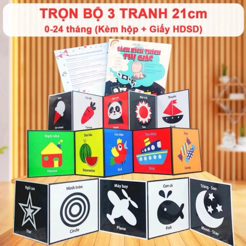 [HCM-CHEAP Price] Visual stimulating paintings for newborn babies ...
