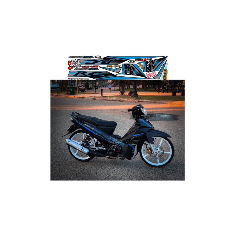 Sirius car decal - sirius rc blue black gray model | Shopee Malaysia