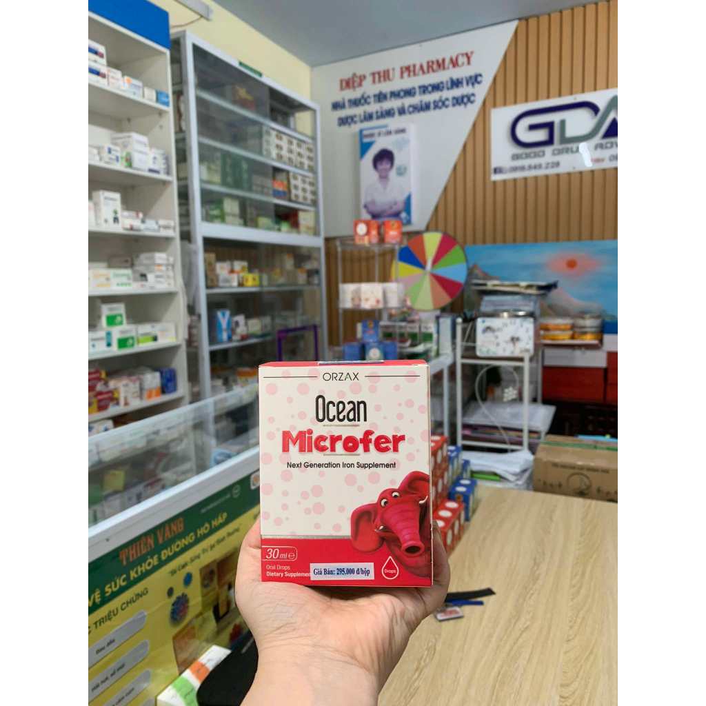 Ocean Microfer. Supplement iron for the body, improve anemia in ...