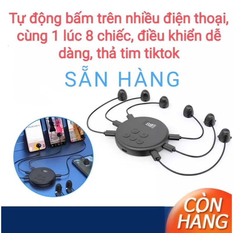 Automatically click the screen, pick up Tiktok Lite coins, drop hearts, Live Tiktok, games, auto ...