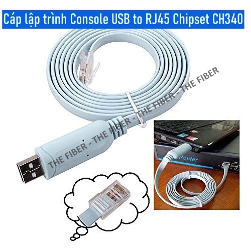 Console USB to RJ45 Chipset CH340 programming cable | Shopee Malaysia