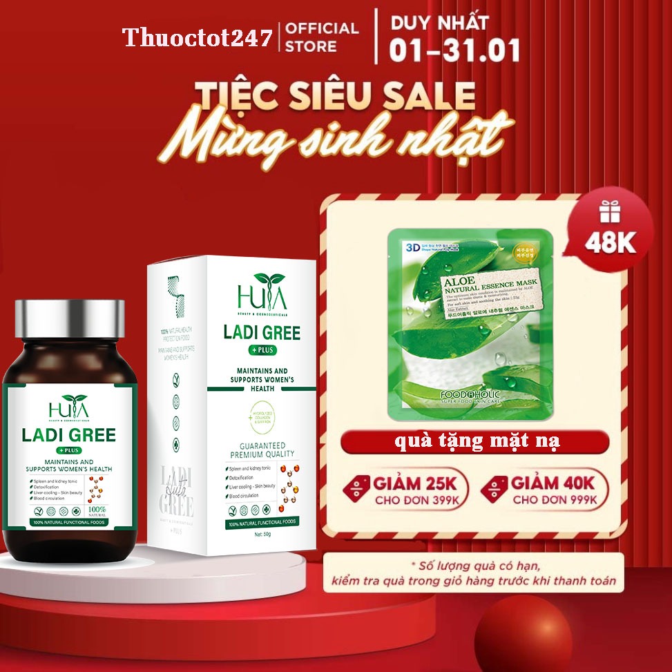 Ladi Gree Plus Pills to Balance Young Women's Hormones - Genuine ...