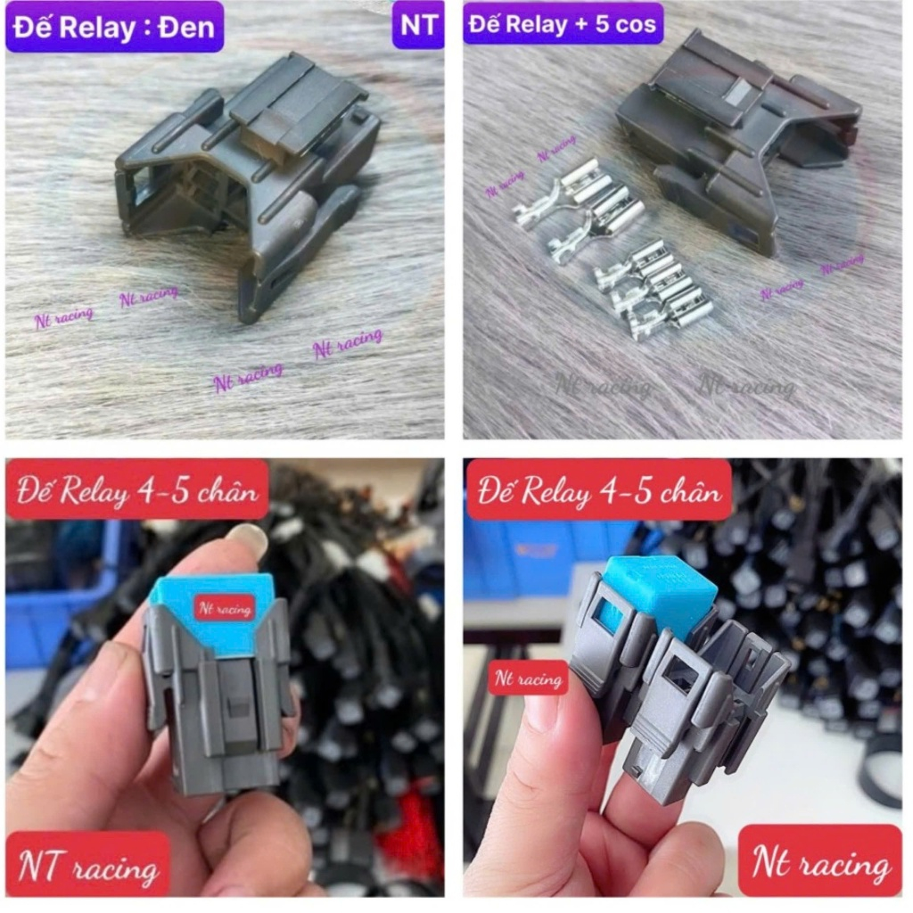 (New Model) Nais, Seido, Denso Relay Base Mounted to Motorcycle ...