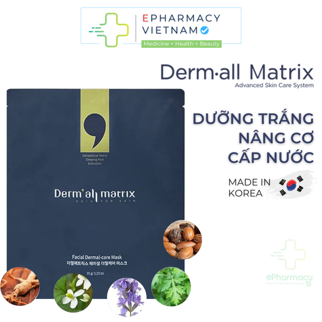 Derm All Matrix Mask for Whitening, Lifting, and Instant Hydration ...