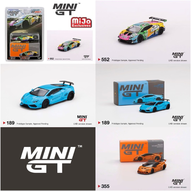 Ep164s Mini GT card version Lamborghini Huracan all kinds | Shopee Malaysia