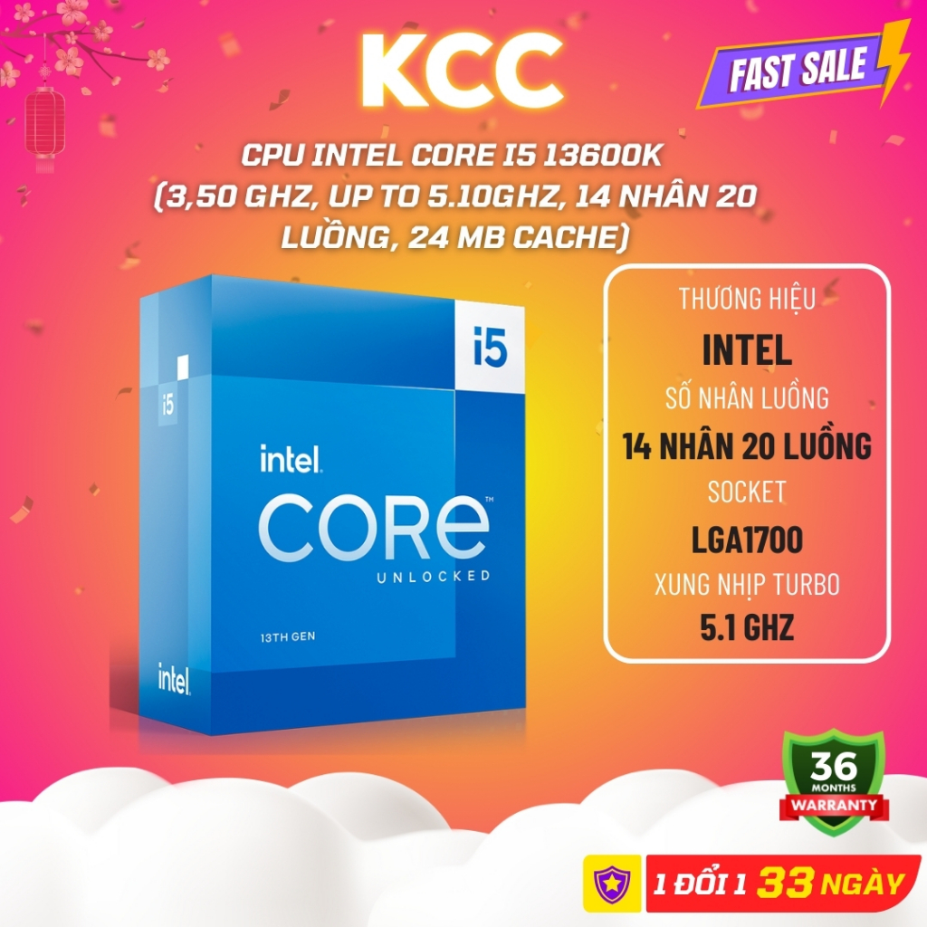 Intel Core i5 CPU (3,50 Ghz, up to 5.10GHz, 14 Cores 20 Threads) - New ...