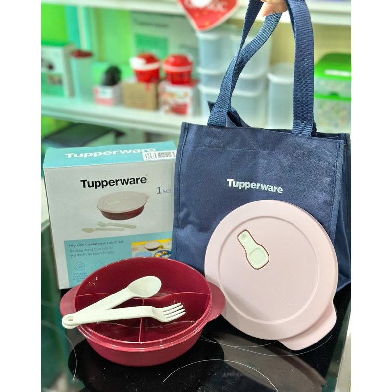Crystalwave Lunch Set Tupperware | Shopee Malaysia
