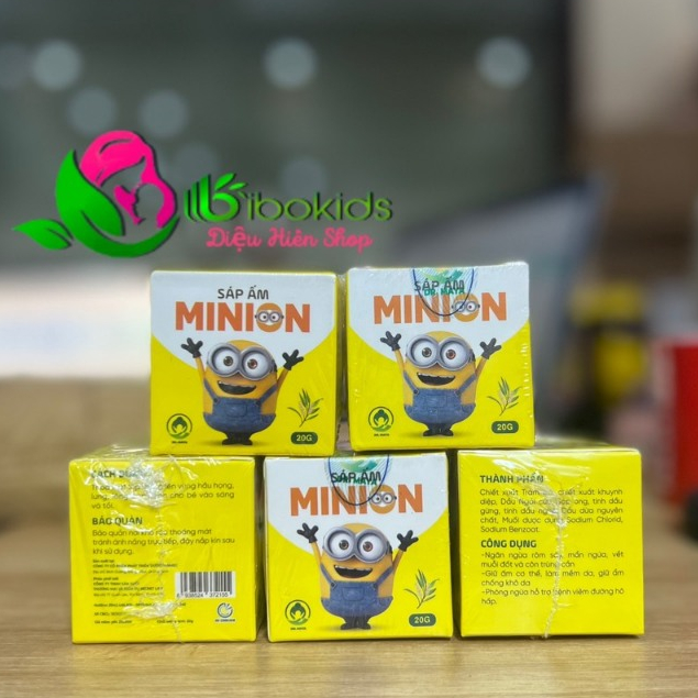 Minion warm wax 20g prevents heat rash, keeps the body warm, softens ...