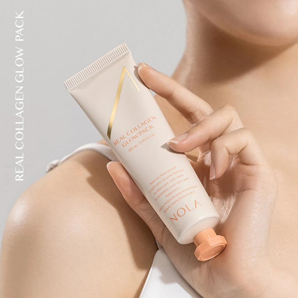 Nola Real Collagen Glow Pack Mask | Shopee Malaysia