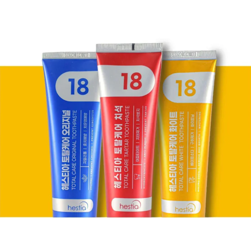 Hestia Korean toothpaste 120gr - random color | Shopee Malaysia