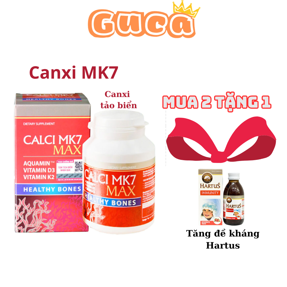 Calcium mk7 organic calcium red seaweed for children, pregnant and ...