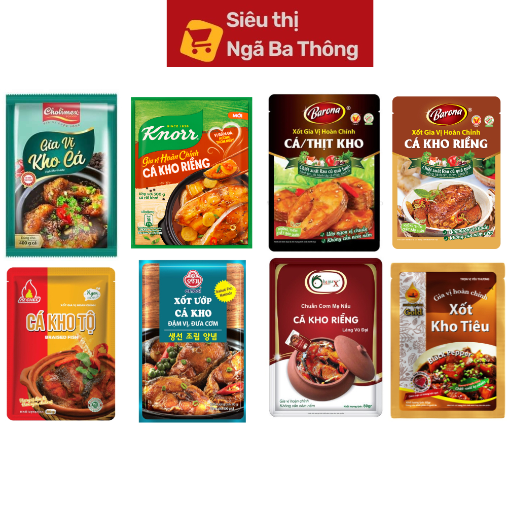 Knorr fish stew/Barona/Cholimex/Ottogi/Huong Viet/Vietchef/Chimax - Nga ...