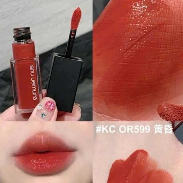 Shu Uemura KC OR 599 cream lipstick fullsize 5,6g | Shopee Malaysia