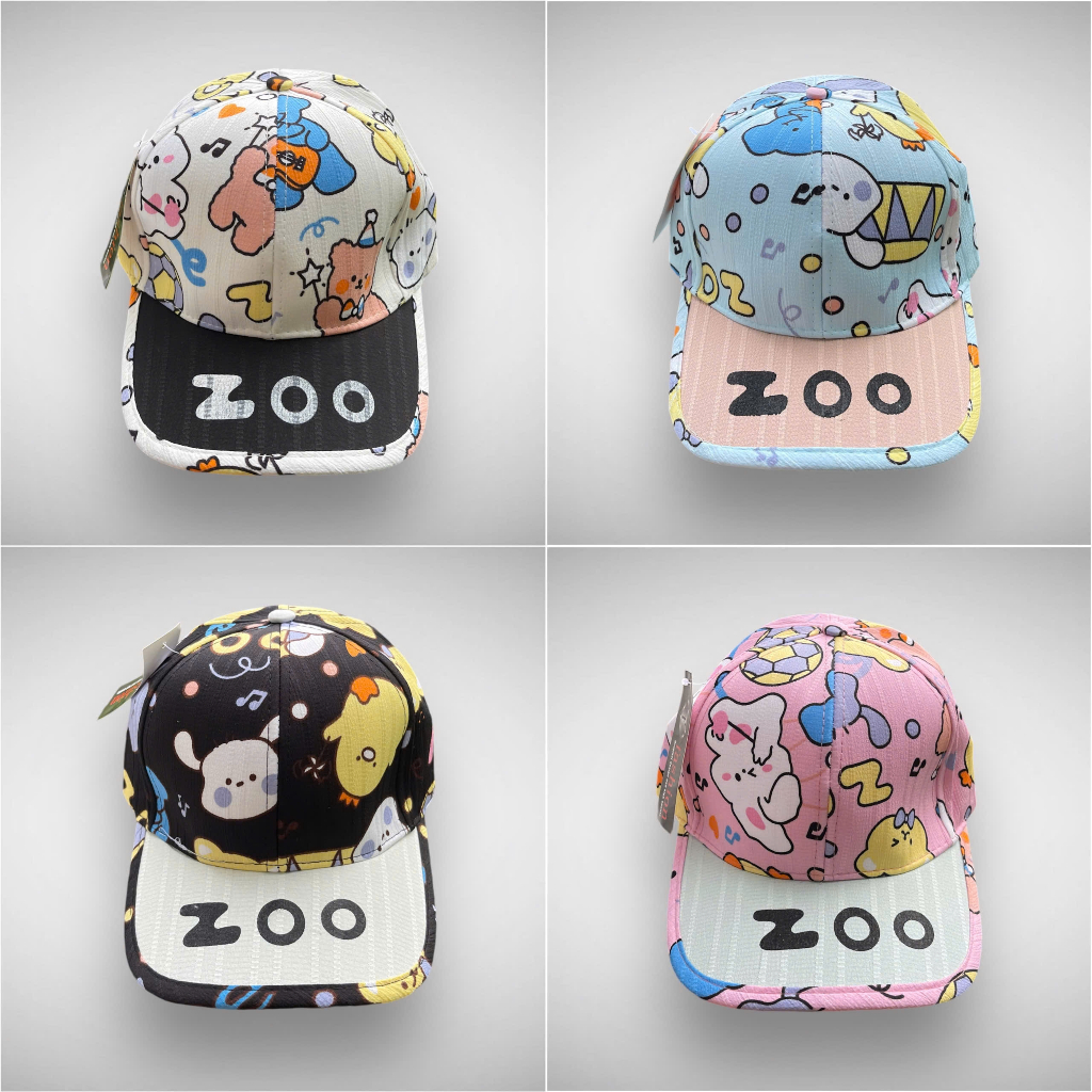 Zoo baseball cap [3 to 8 years old] it's cute for your baby, a sun ...