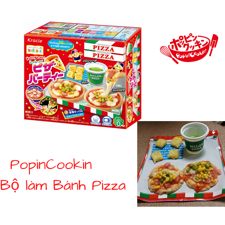 Popin Cookin Japanese Pizza Making Set - Poppin Cookin Japanese Cooking ...