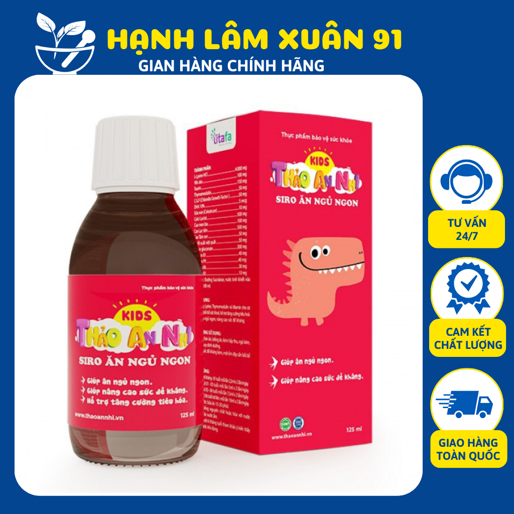 Thao An Nhi Eat and Sleep Well Syrup - Solution for Children with ...