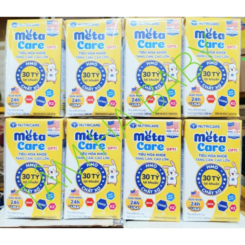 [New Model] Metacare Opti Gold HMO ready-to-drink powdered milk blister ...